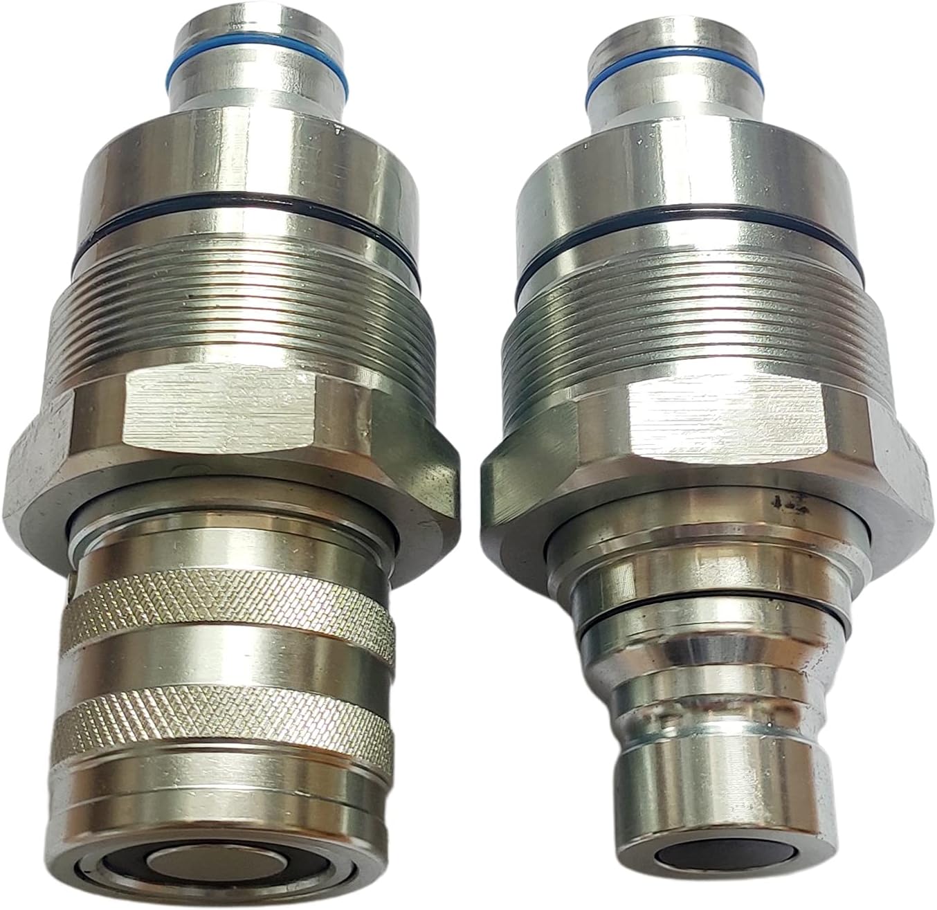 Amazon.com: Qyljday 7246799 & 7246802 Hydraulic Male & Female Flat Face ...