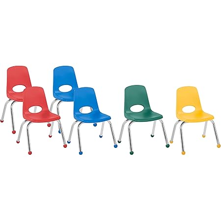 Amazon.com: Learniture Shapes Series School Chair, 14" Seat Height ...