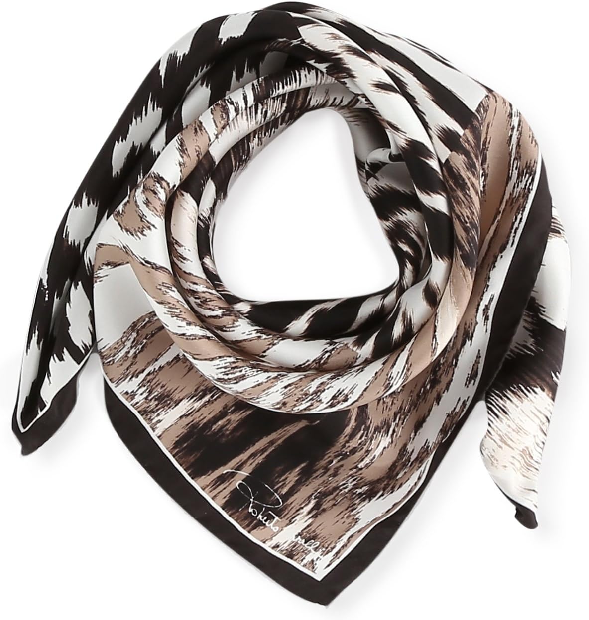 Amazon | (ロベルトカヴァリ)Roberto Cavalli STOLE XC36028520 ブラウン UNICA | ストール 通販