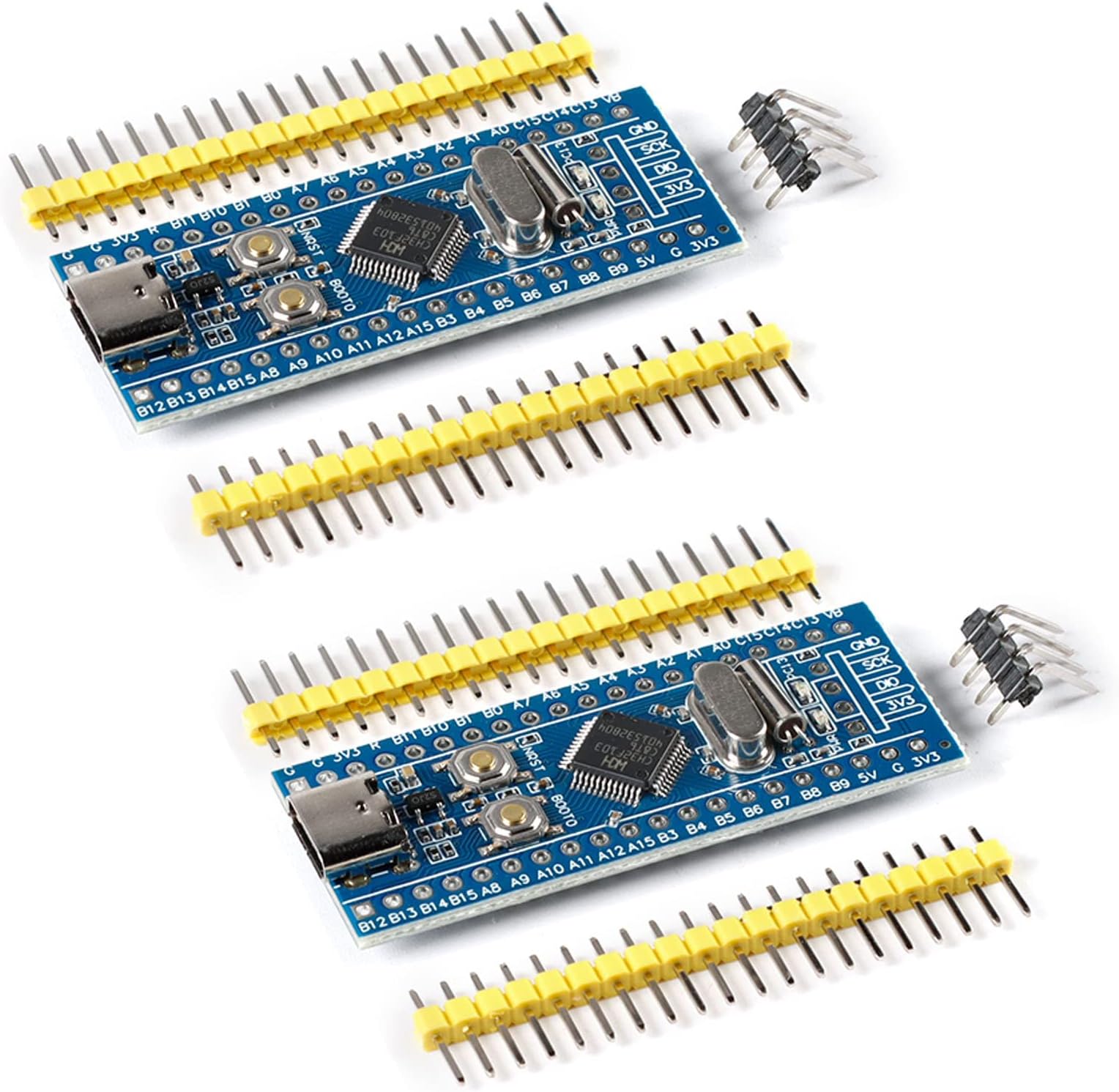 Ec Buying 2pcs Ch32f103c8t6 Development Core Board System Board Module Compatible