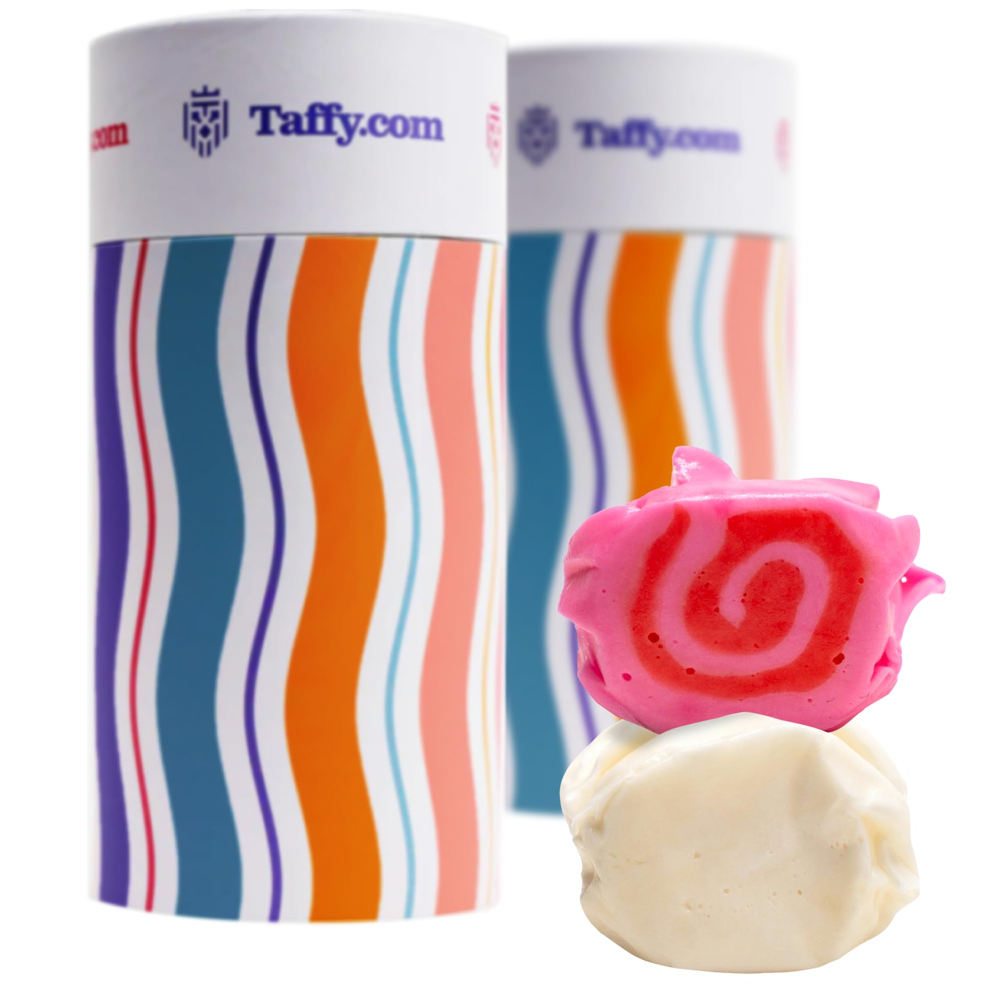 Amazon.com : Taffy.com Salt Water Taffy Candy Duo Pack - Cherry Bomb ...