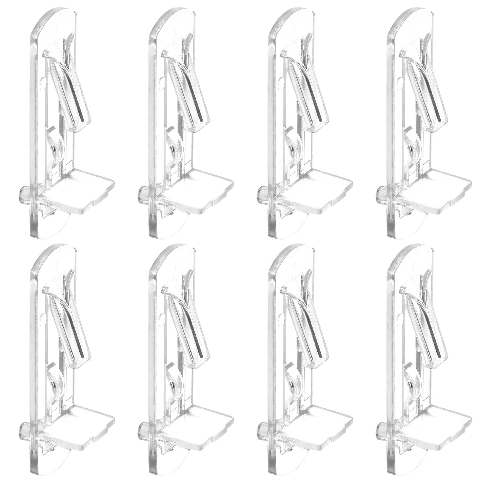 Amazon.com: Unlorspy 50 Pcs Plastic Locking Shelf Pins Cabinet Shelf ...