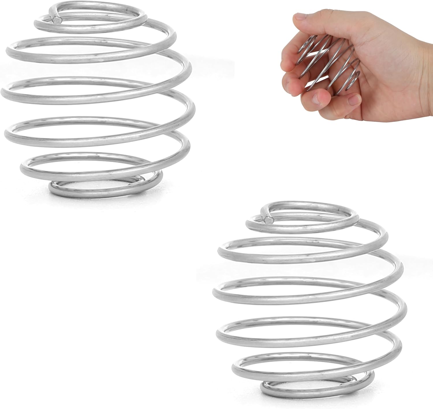 Amazon.com: BooMetCheer 2 Pack Stainless Steel Shaker Ball Ball for ...