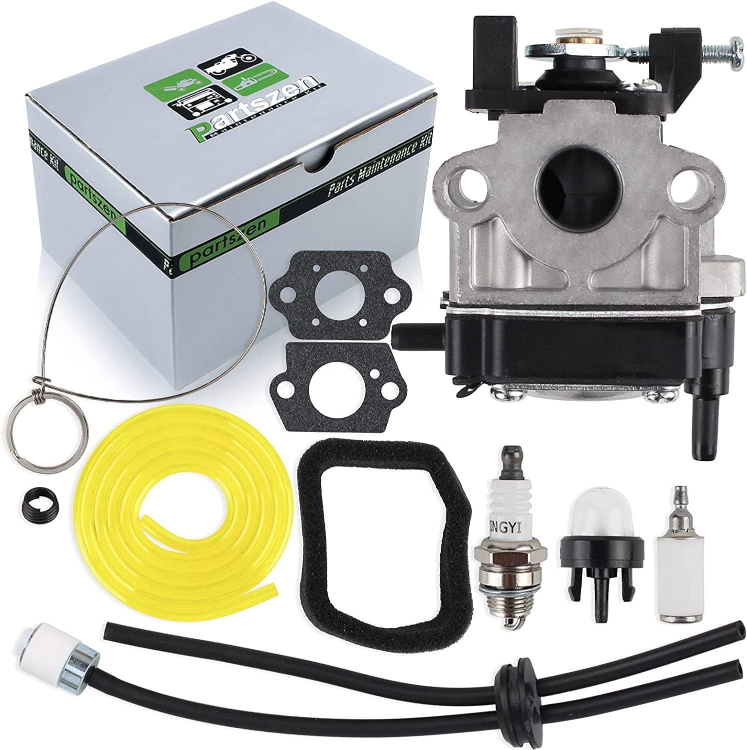 Amazon.com: partszen 308480001 WYC-7 WYC-7-1 Carburetor String Trimmer ...