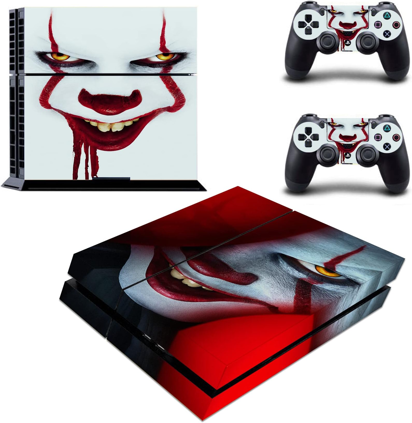 Amazon.com: Gam3Gear Vinyl Sticker Pattern Decals Skin for PS4 Console ...