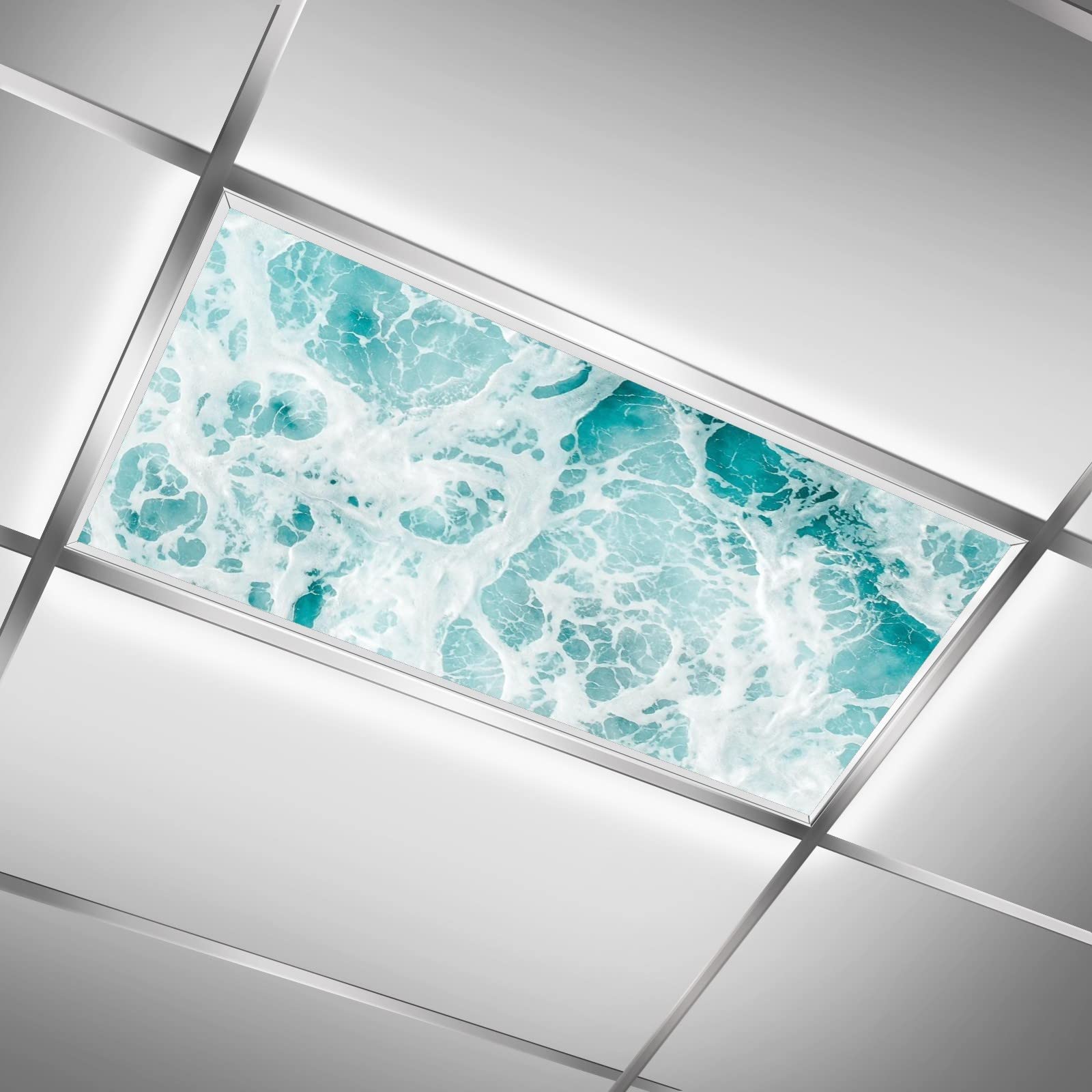 Amazon.com: GVGHIDZ Fluorescent Light Covers for Classroom Office ...