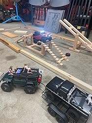 Amazon.com: Tight Rope Drive Challenge RC Crawler Truck Stairs & Rope ...