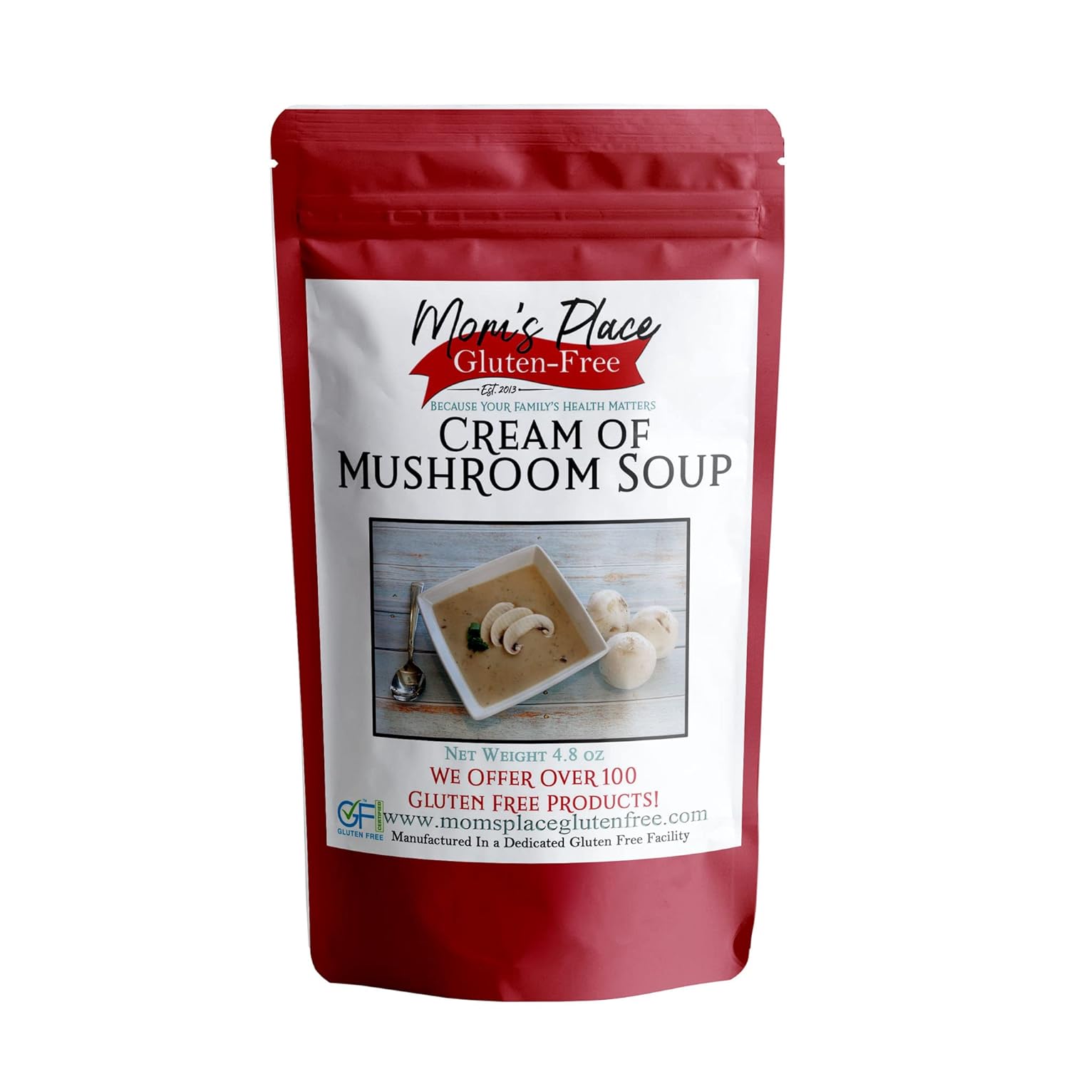 Amazon.com : Mom’s Place Gluten Free & Dairy Free Cream of Mushroom ...