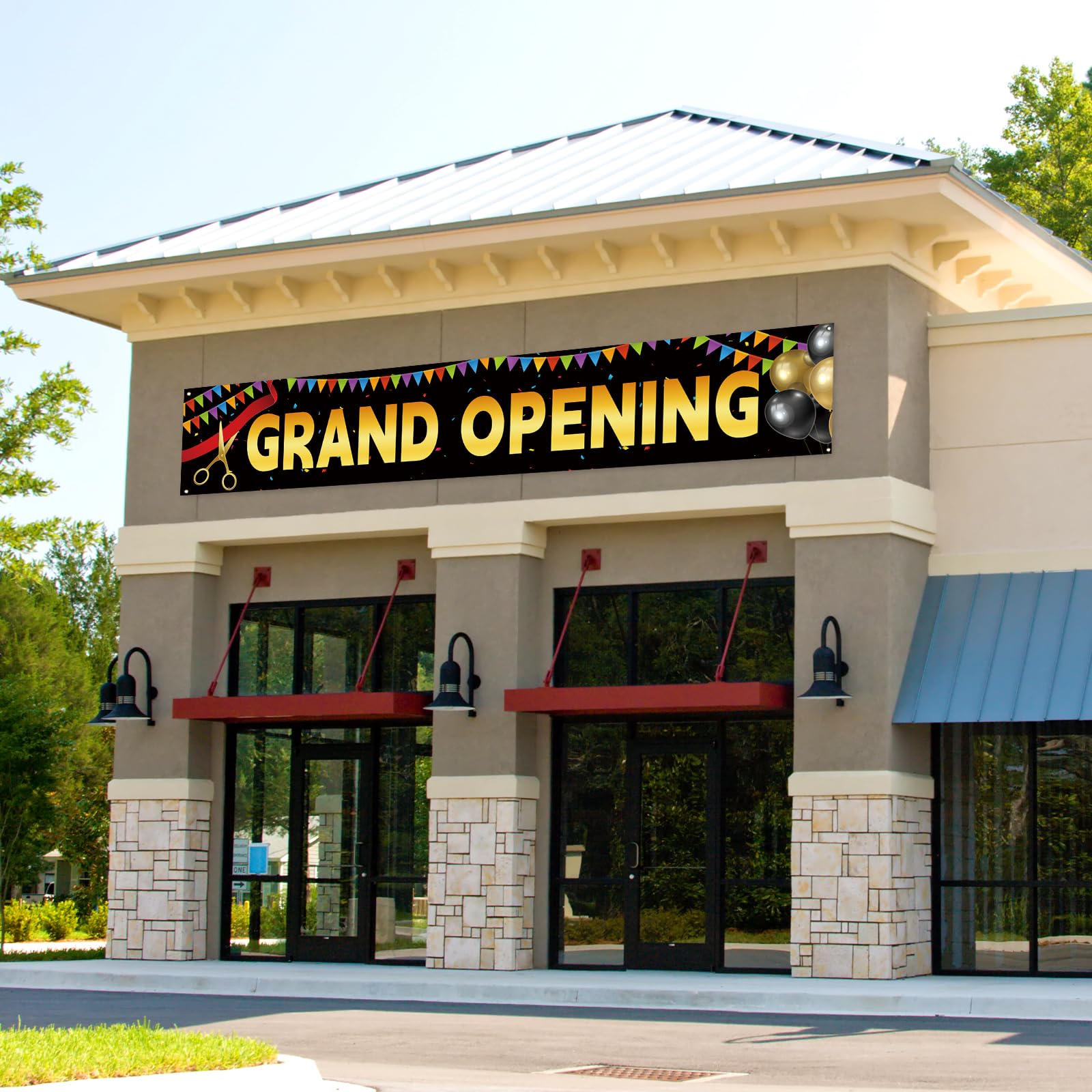 Buy Large Grand Opening Banner for Fence Grand Opening Porch Sign ...