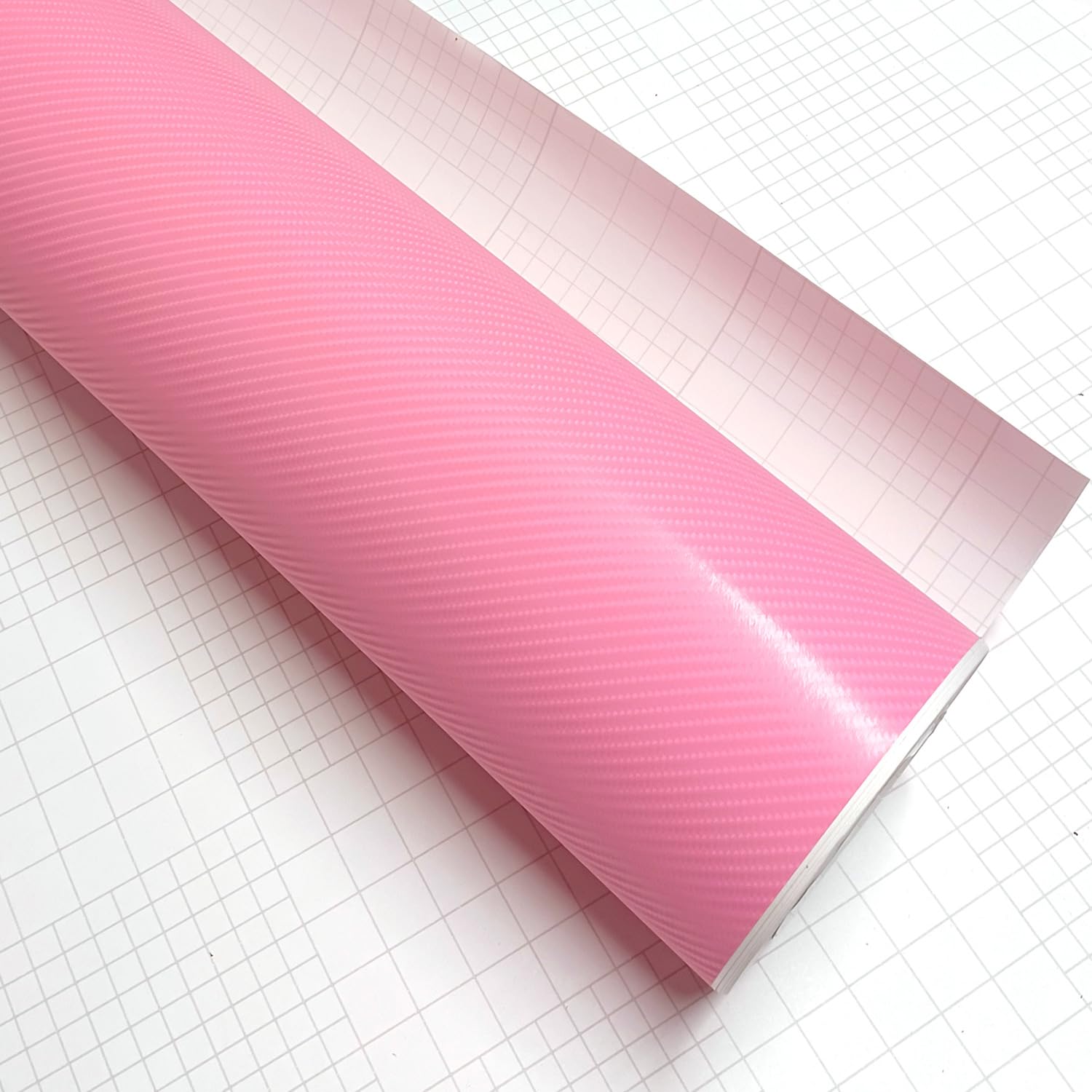 Snapklik.com : DIYAH 4D Pink Carbon Fiber Vinyl Wrap Sticker