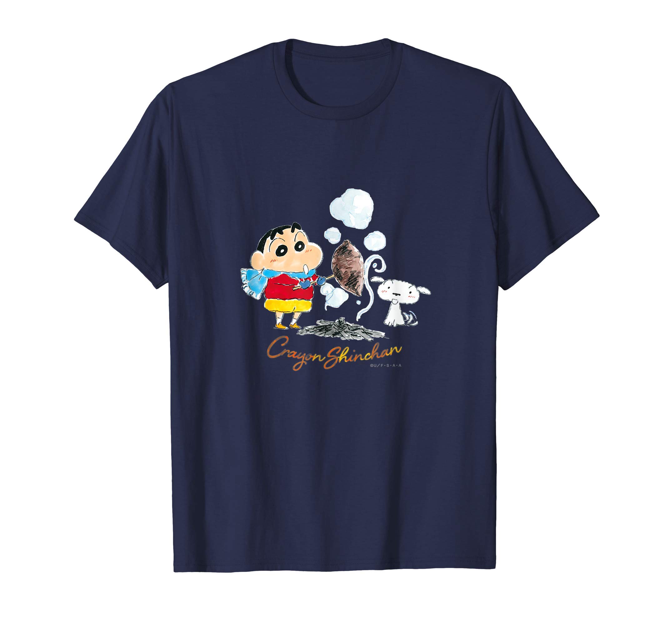 Buy Crayon Shin-chan Shin-chan, Shiro, and Roasted sweet potato T-Shirt ...