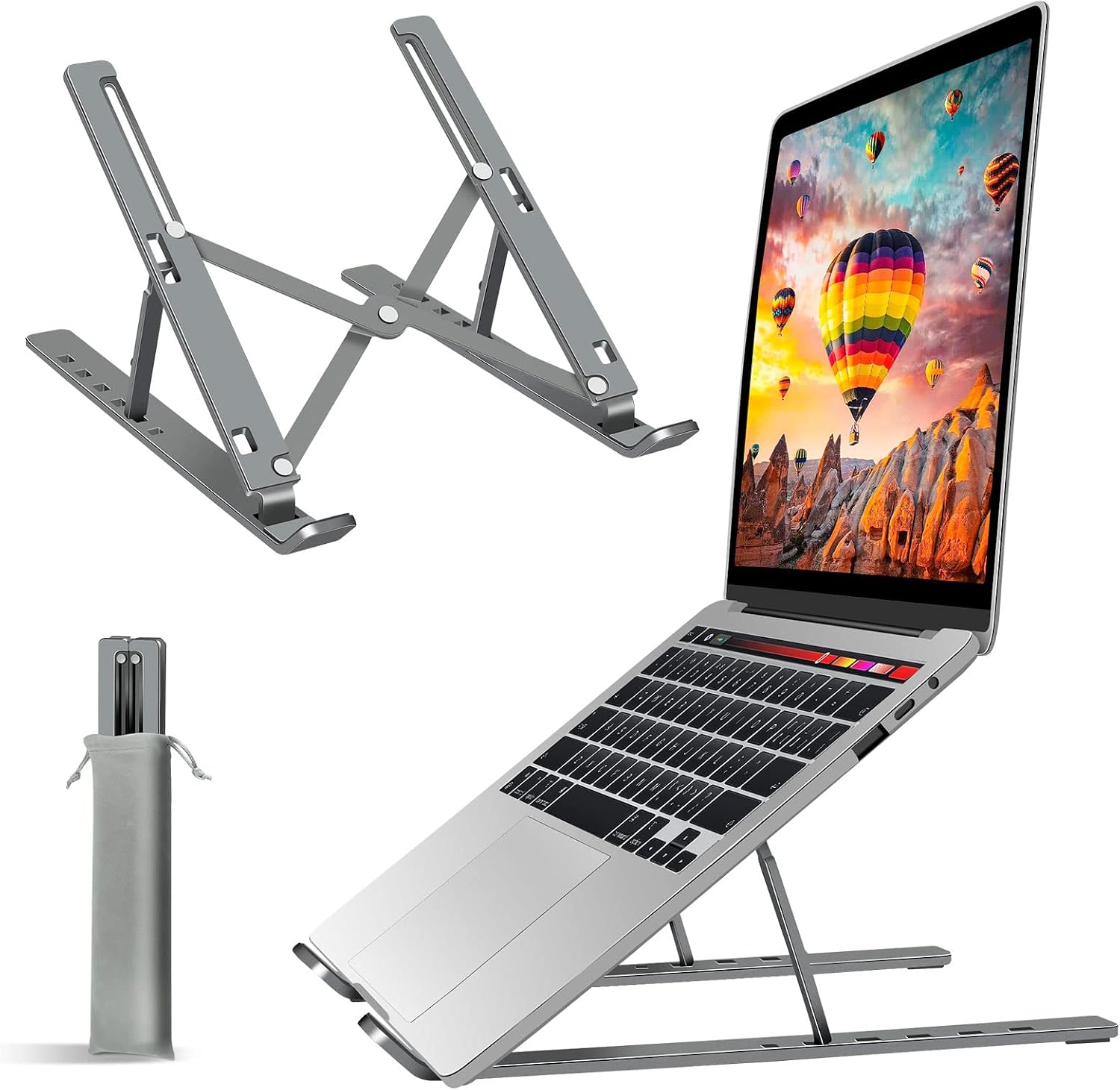 Amazon.com: Laptop Stand, PC Stand, Tablet Stands, Foldable, Ergonomic ...