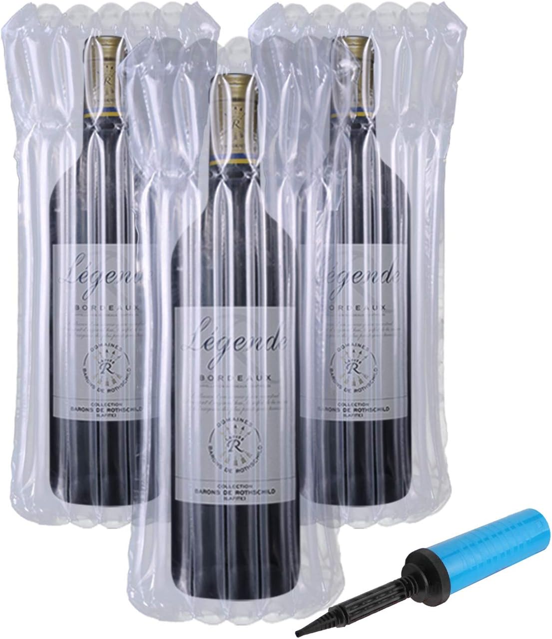 Amazon.com: Wine Bottle Protector Bags 50 Pack Inflatable Wine Boxes ...