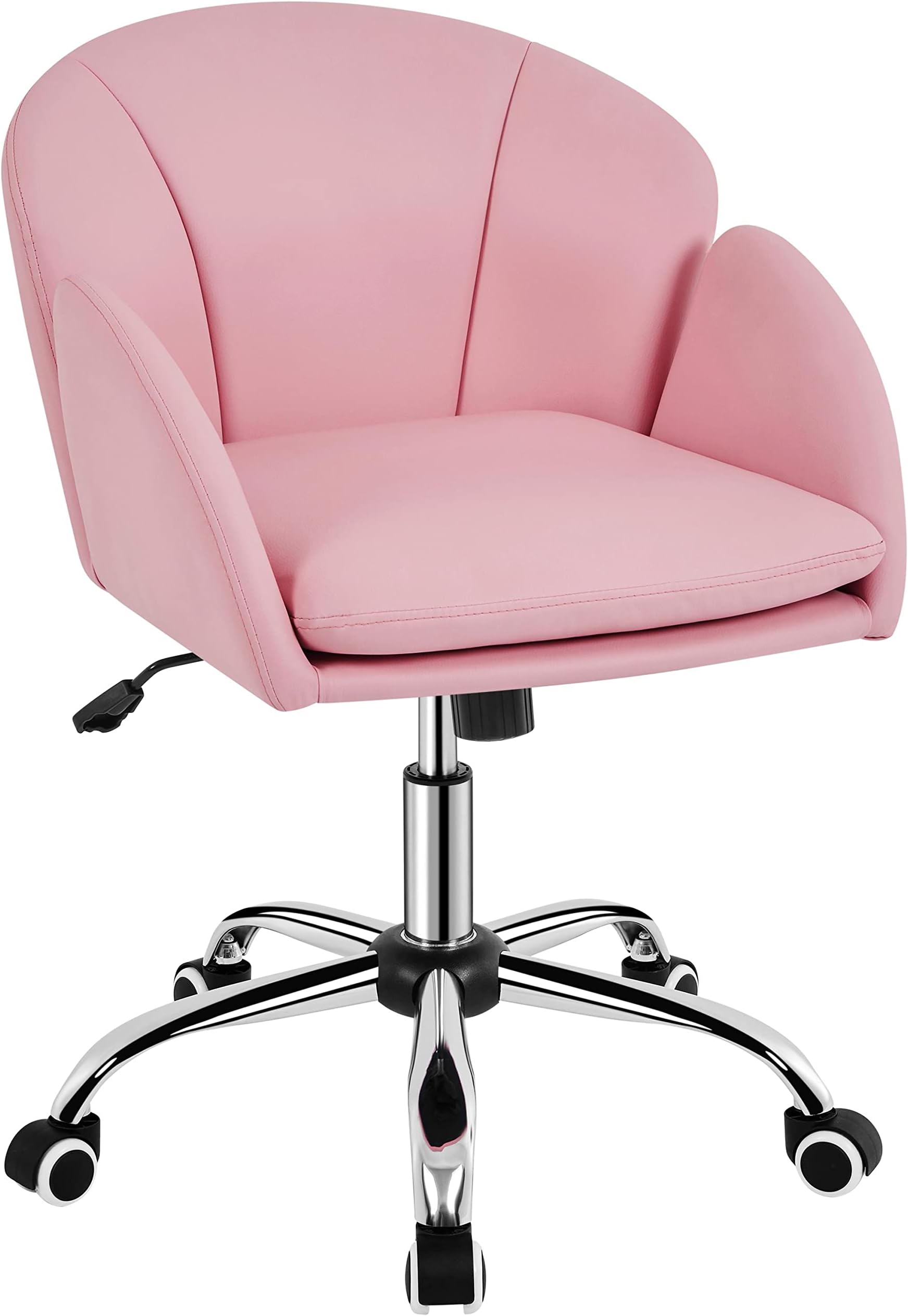 Amazon.com: XUEGW Office Chair Cute Petal Desk Chair, Modern Fabric ...