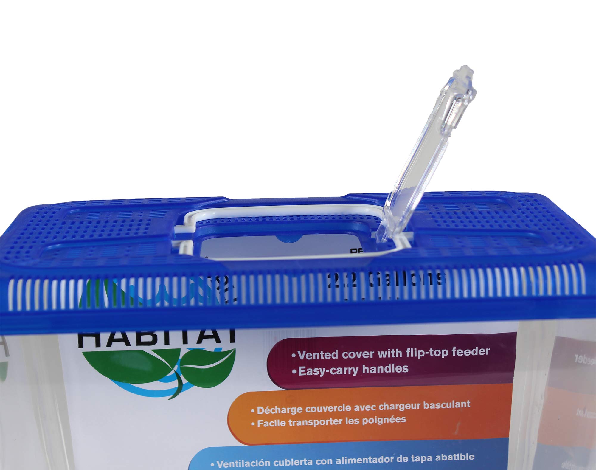 Penn-Plax Small World Habitat – Portable Clear and Transparent Plastic ...