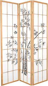 Oriental Furniture 6-Feet Japanese Style Lucky Bamboo Rice Paper Room ...