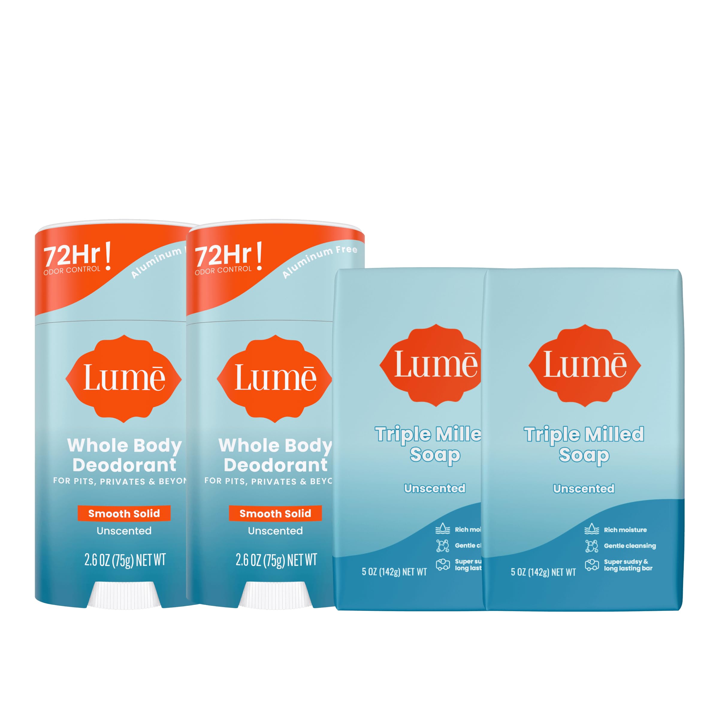 Amazon.com : Lume Whole Body Deodorant And Soap - 2.6 Ounce Smooth ...