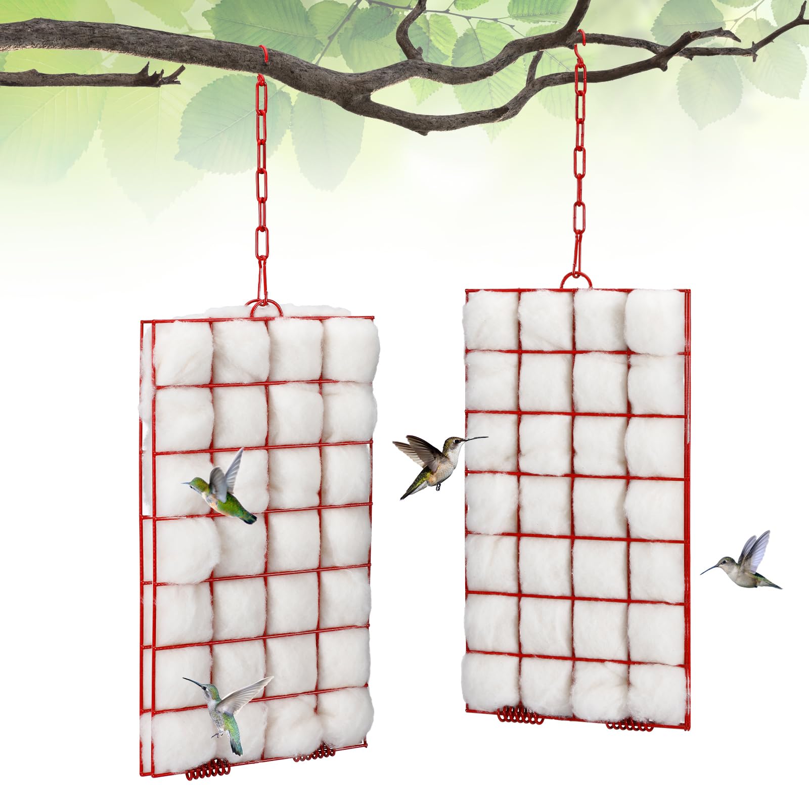 Amazon.com : Tandefio 2 Pcs Bird Nesting Material Set Refillable ...