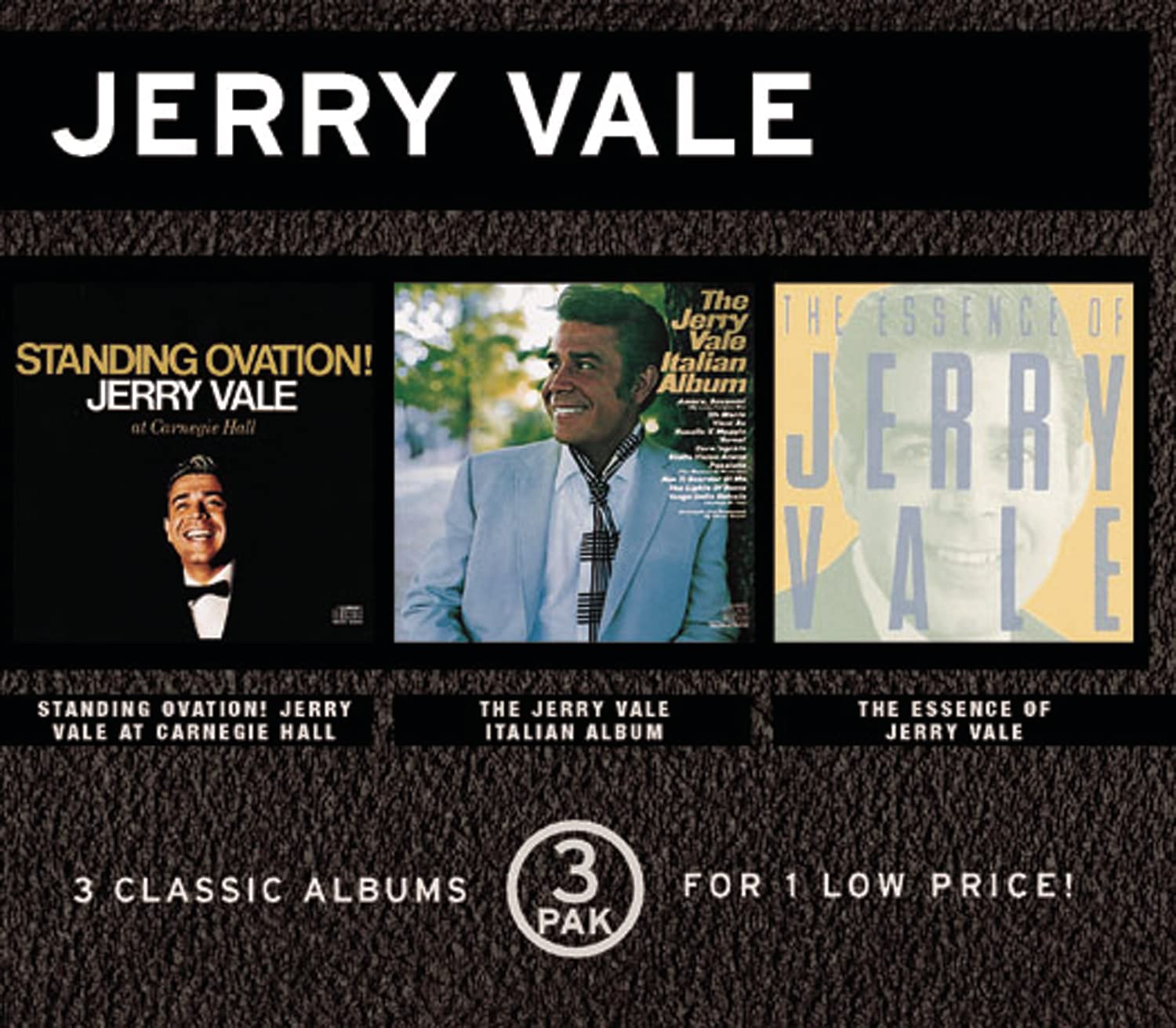 Jerry Vale - Standing Ovation! Great Carnegie Hall ConcertGreat ...