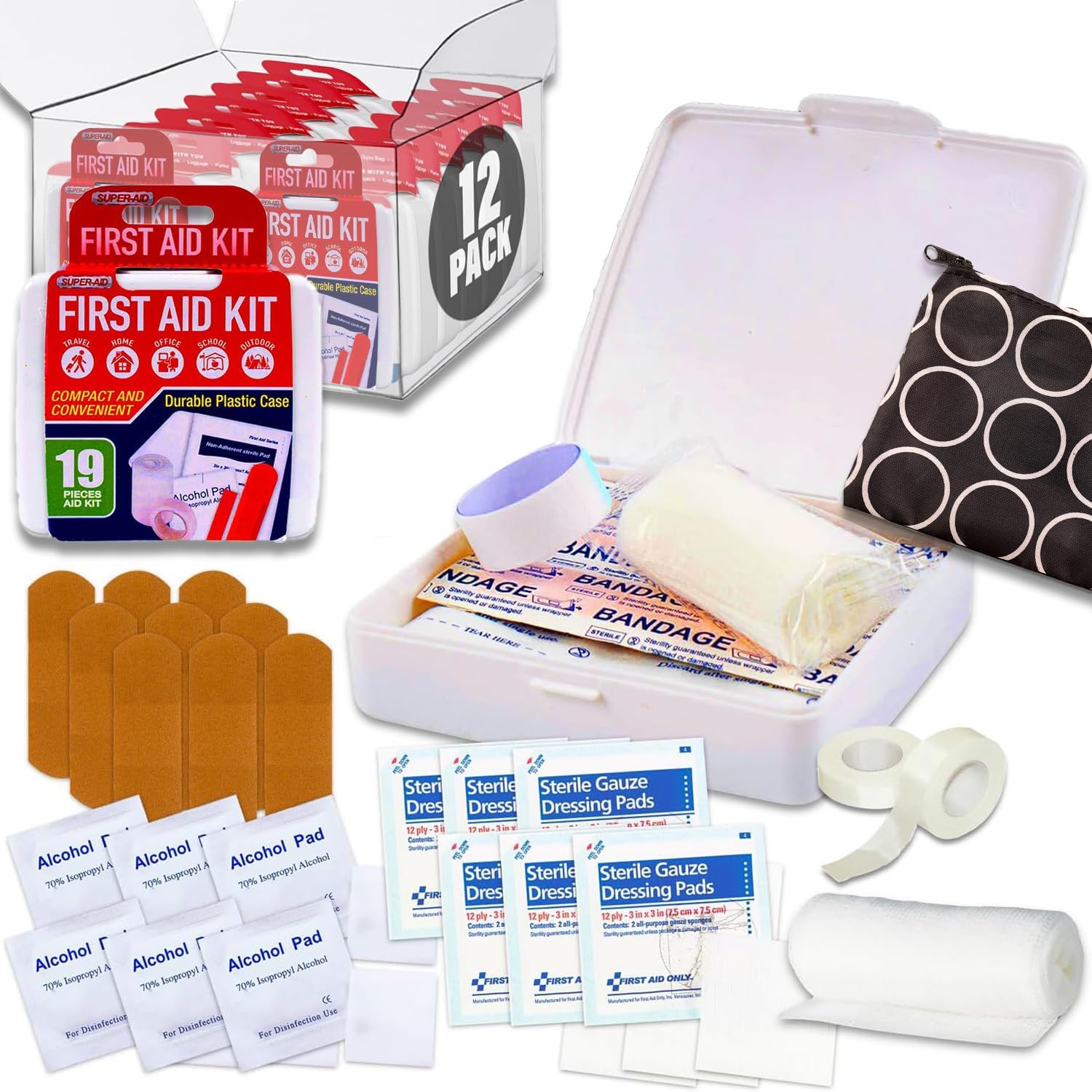 Amazon.com: Mini First Aid Kit Bulk - Mini First Aid Kit Travel Size ...