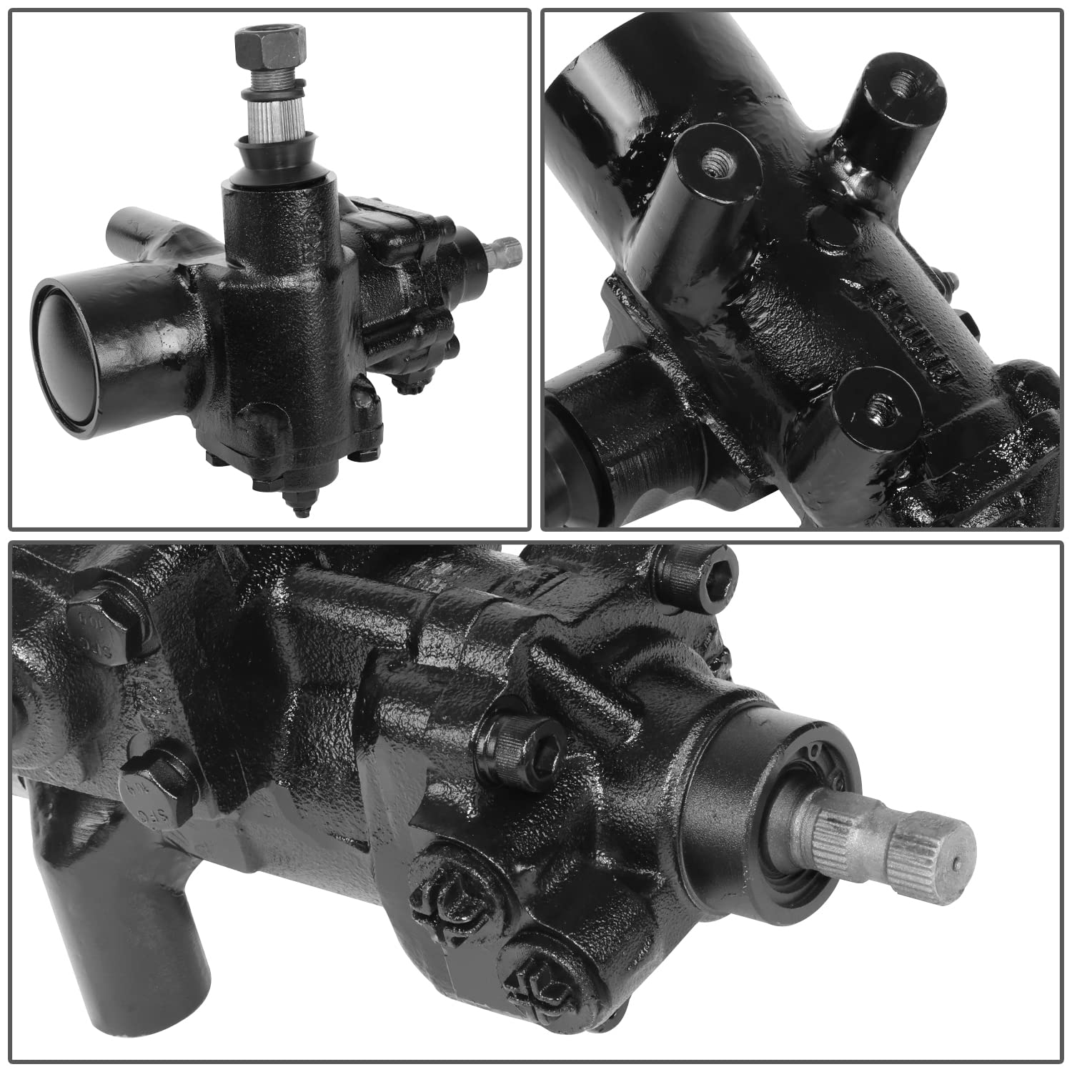 Ford Rat Rod Gearbox DNA Motoring Power Steering Gearbox For Ford Hot ...