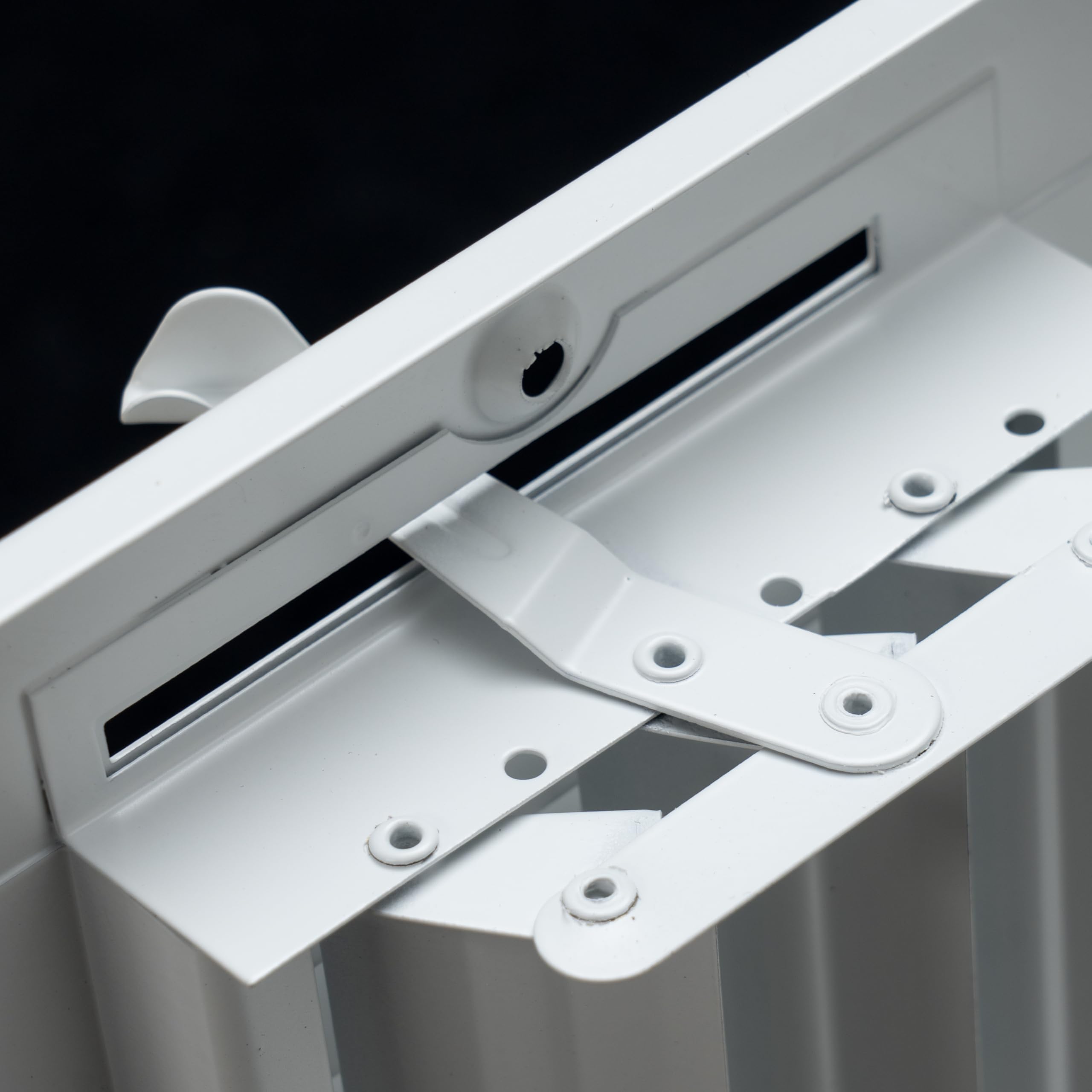 Vent Covers 2 Pack] Fits 12x8 Duct Opening Steel Adjustable Air Supply ...