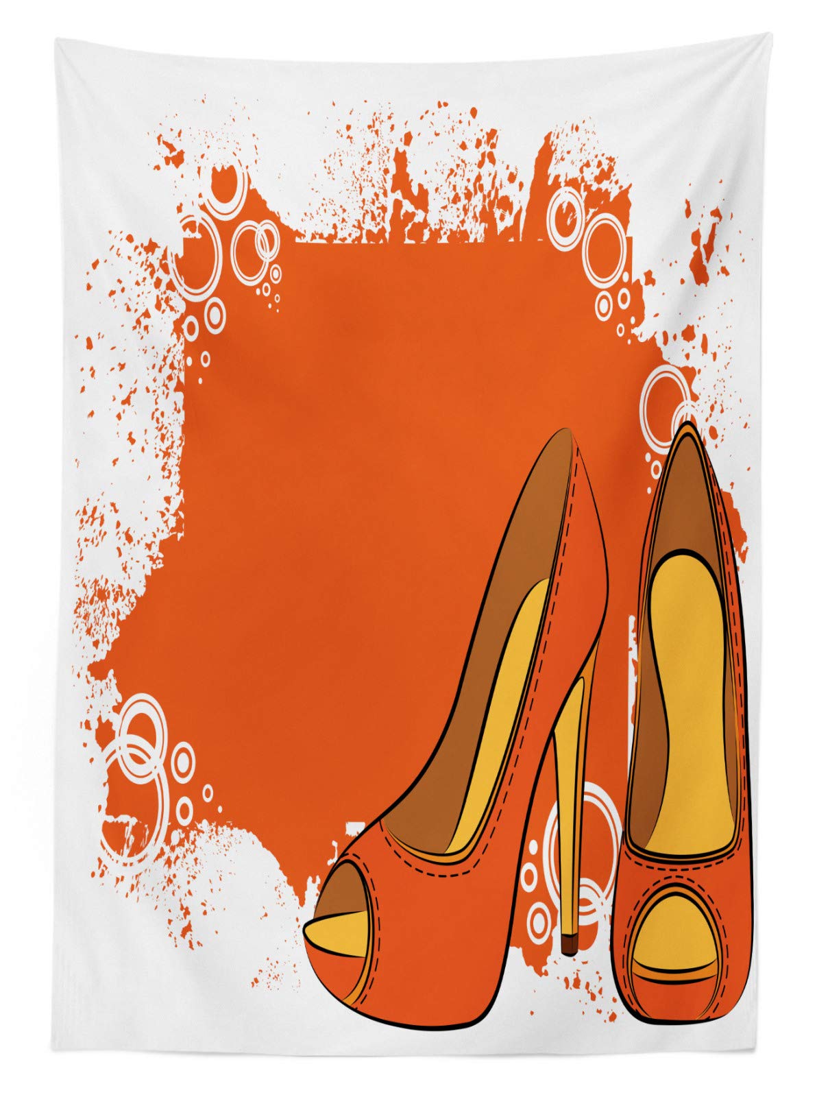 Tacones Altos De Color Naranja Quemado