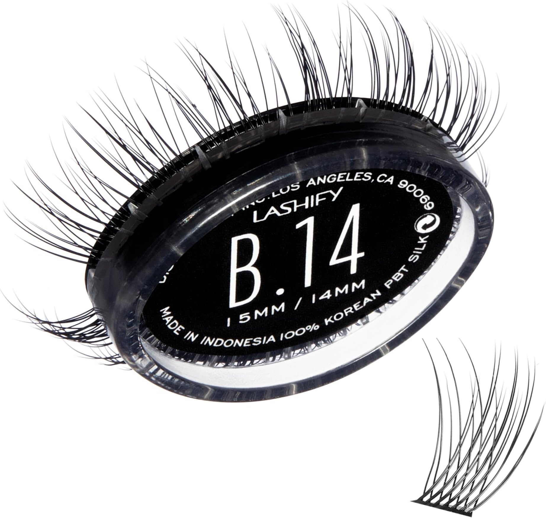 Amazon.com: Lashify Bold 14mm Gossamer DIY Eyelash Extensions Refill ...