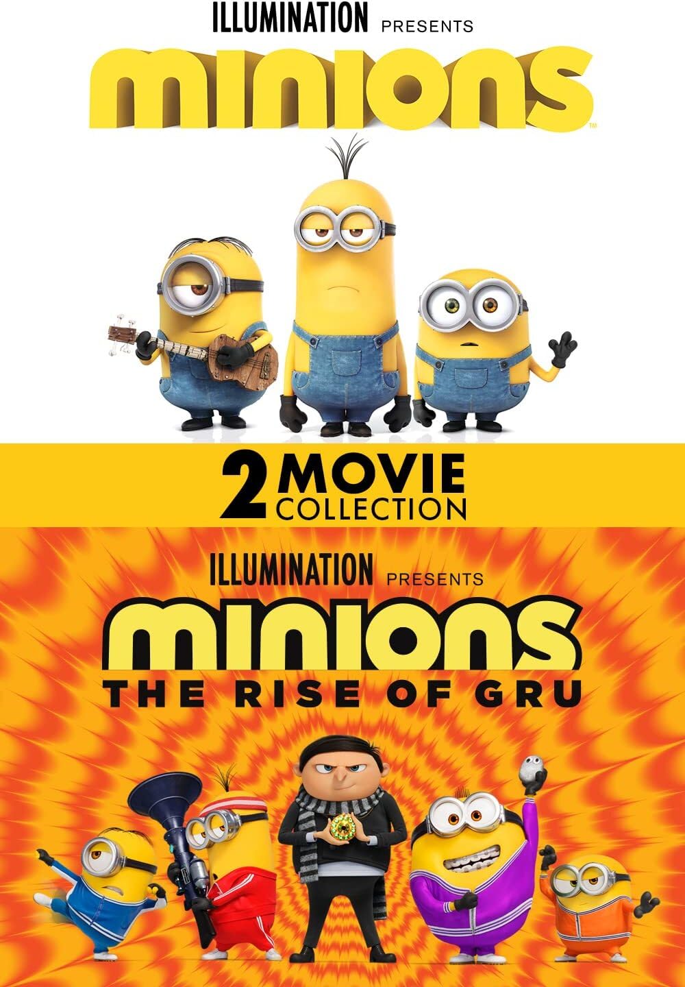 Amazon.com: Minions 2-Movie Collection [DVD] : Sandra Bullock, Steve ...