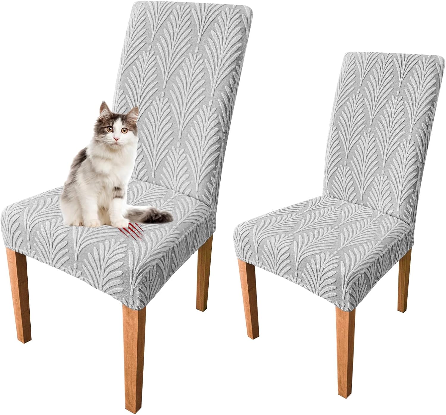 Amazon.com: Altimpo Chair Covers for Dining Chairs, Dining Room Chair ...