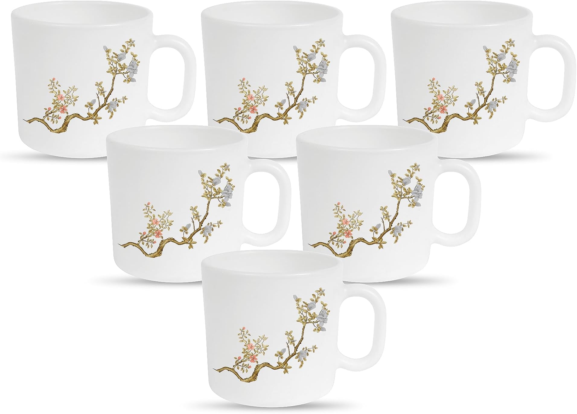 La Opala Diva, Pearl Collection Opal Glass Crockery | Coffee Mug ...