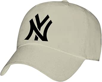 Amazon.com: Classic NY Baseball Caps for Men and Women - 100% Cotton NY ...