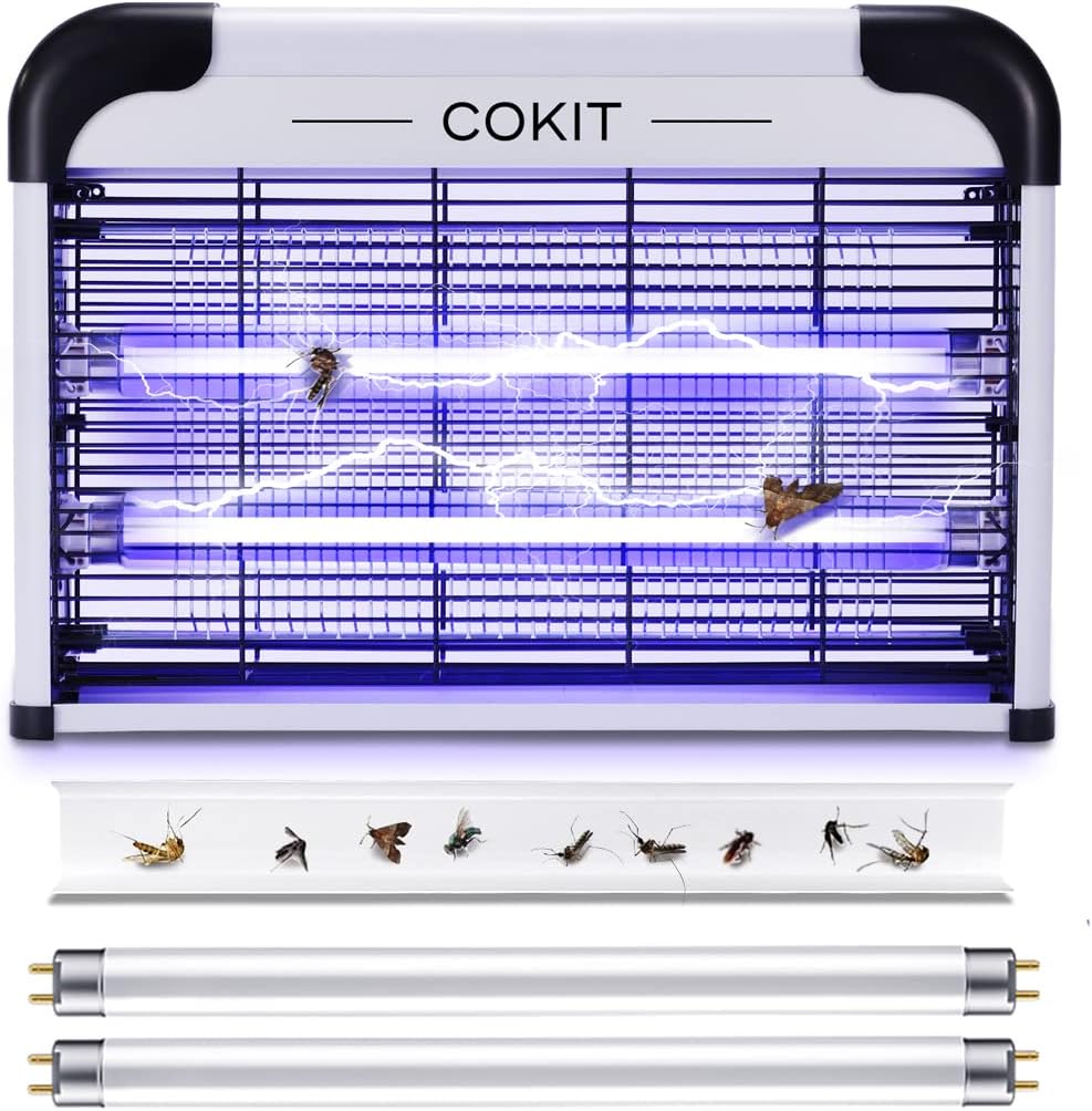 Amazon.com : COKIT Indoor Electric Bug Zapper Powerful 20W Fly Insect ...