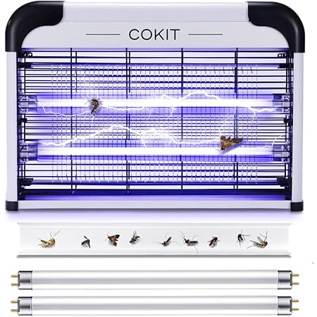 Amazon.com : COKIT Indoor Electric Bug Zapper Powerful 20W Fly Insect ...