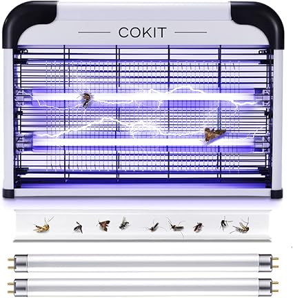 Amazon.com : COKIT Indoor Electric Bug Zapper Powerful 20W Fly Insect ...