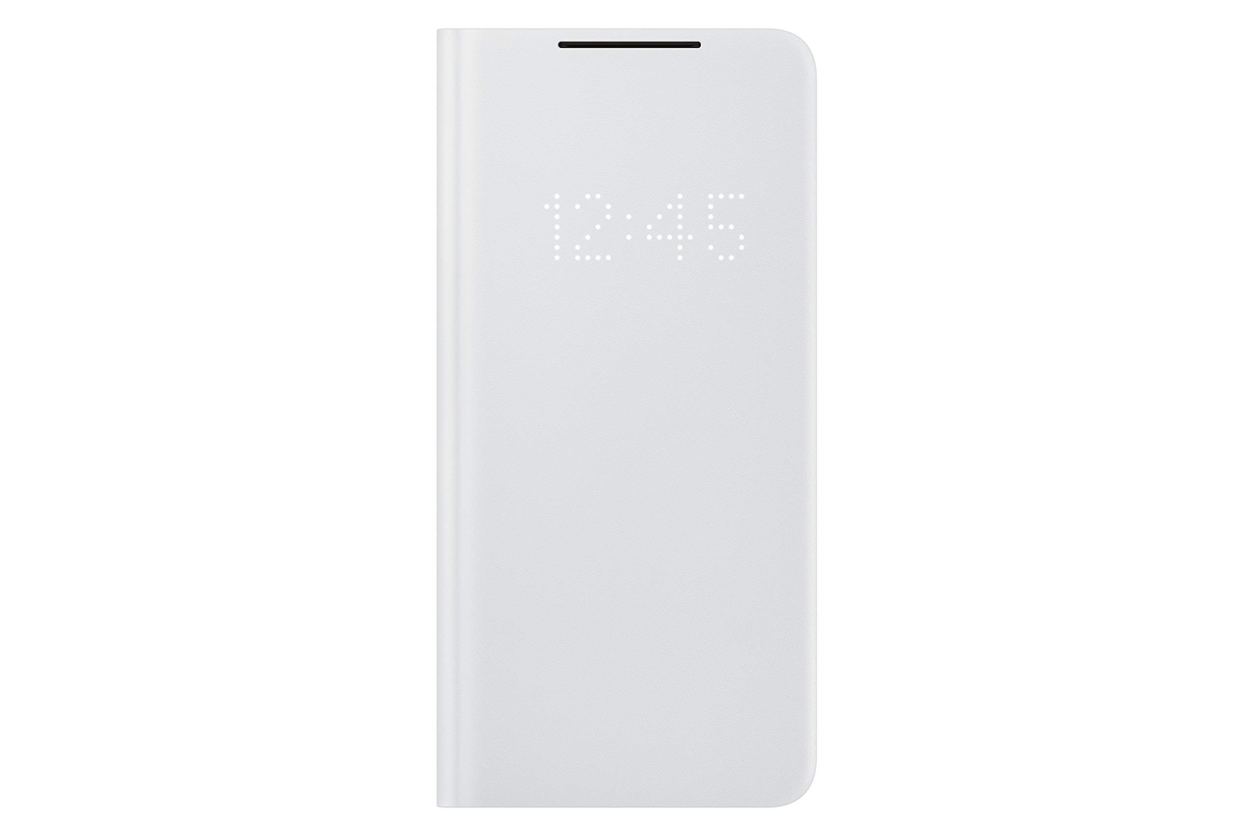 Amazon.com: Samsung Galaxy S21+ Case, LED Wallet Cover - Gray (US ...