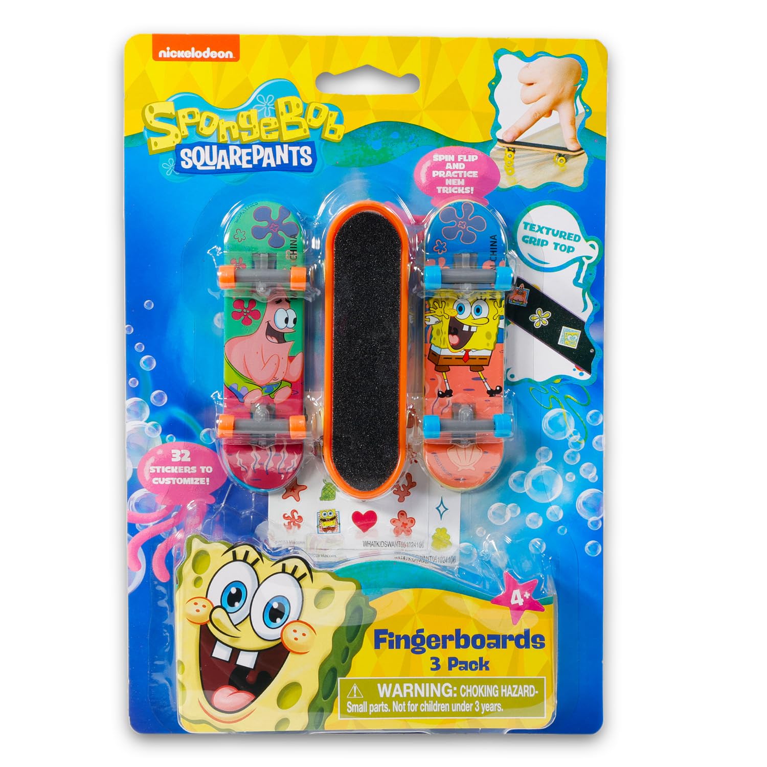 Spongebob Fingerfreunde SpongeBob Fingerboards
