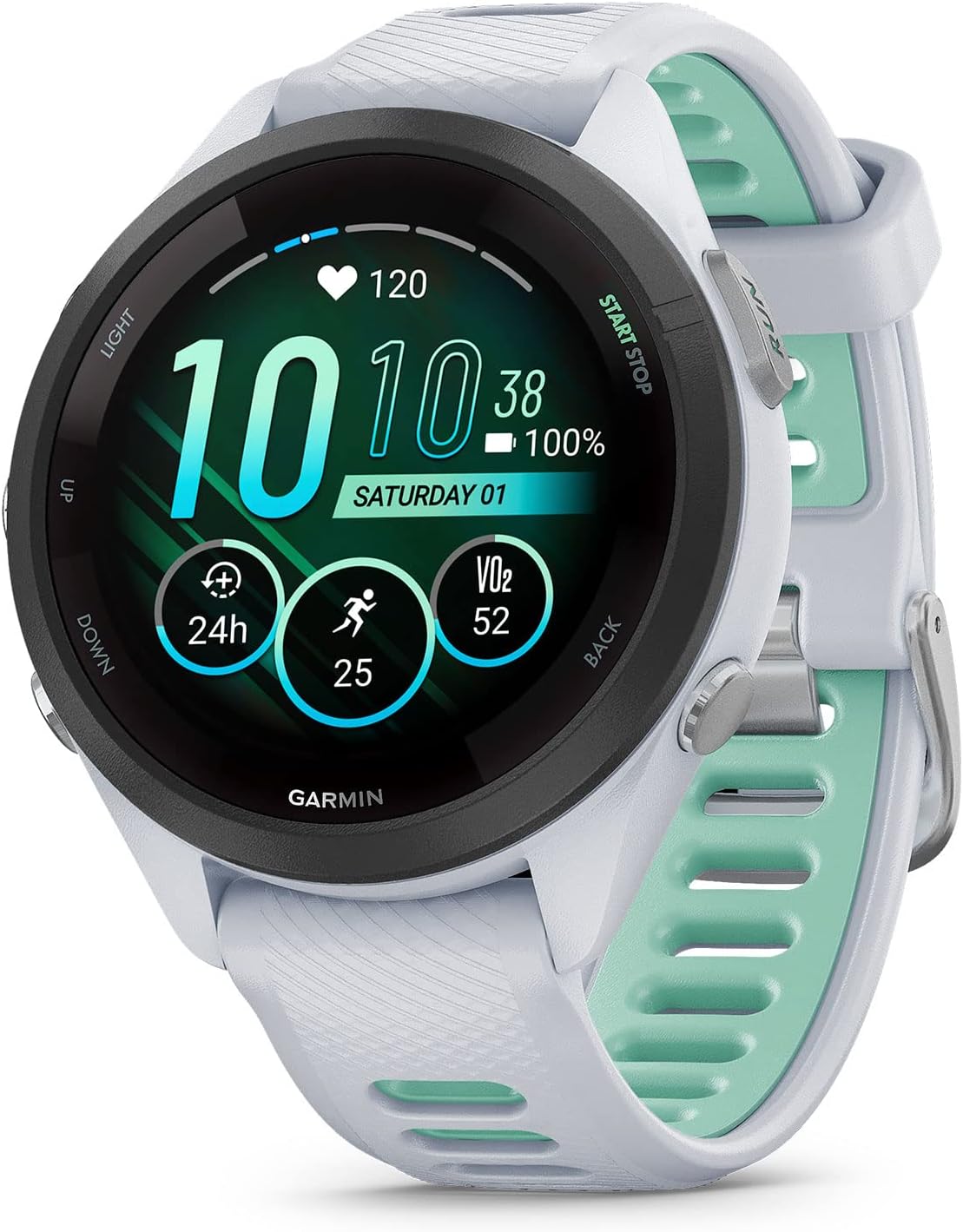 Amazon.com: Garmin Forerunner 265S Running Smartwatch, Colorful AMOLED ...