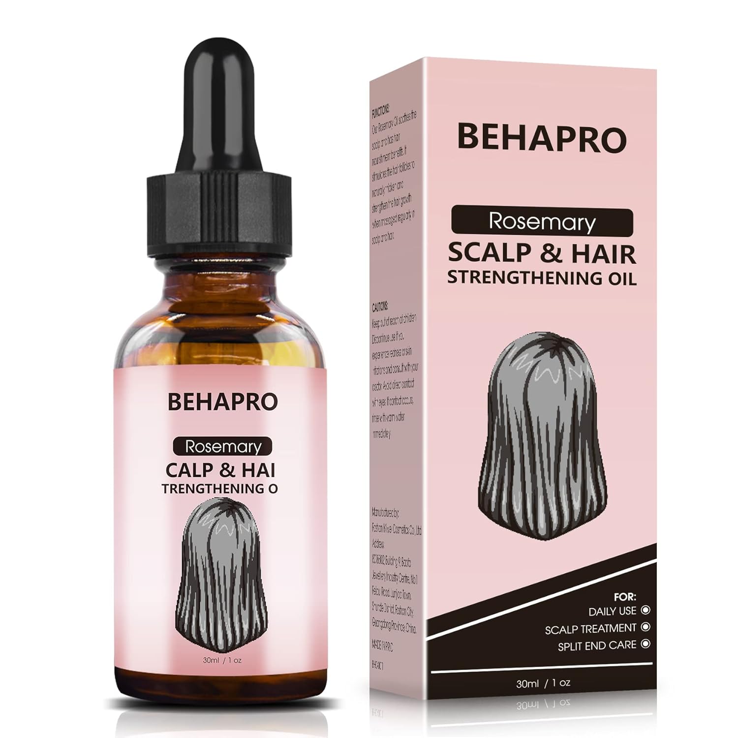 Amazon.com: Grehge r Growth Serum w/Rosemary Hair Growth Shampoo ...