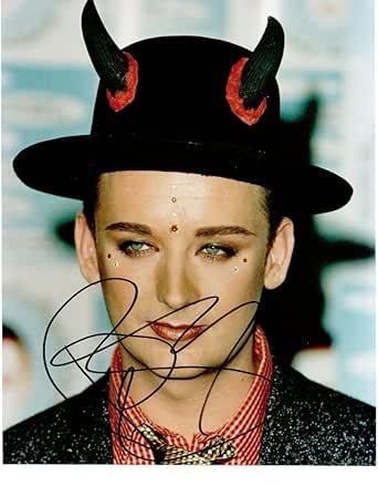 Boy George 8 x 10 Celebrity Photo Autograph at Amazon's Entertainment ...