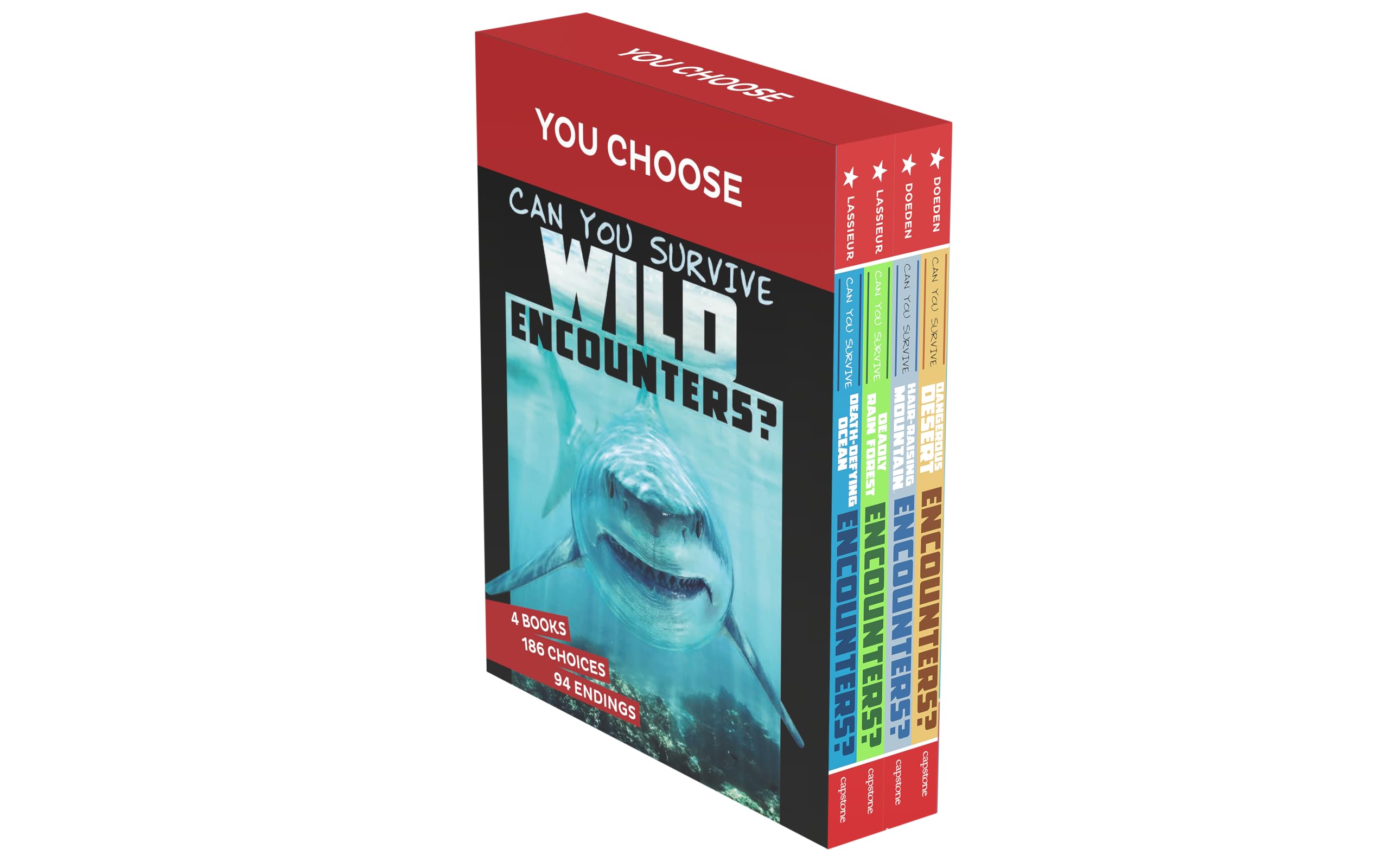 Amazon.com: You Choose: Wild Encounters 4-Book Boxed Set: 9781669080022 ...