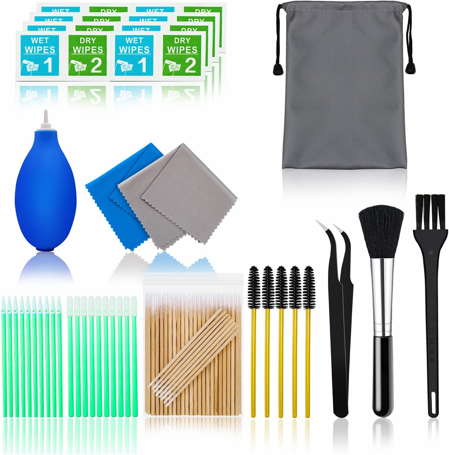 Amazon.com : Quacc 20 PCS Cell Phone Cleaning Kit USB Charging Port and ...