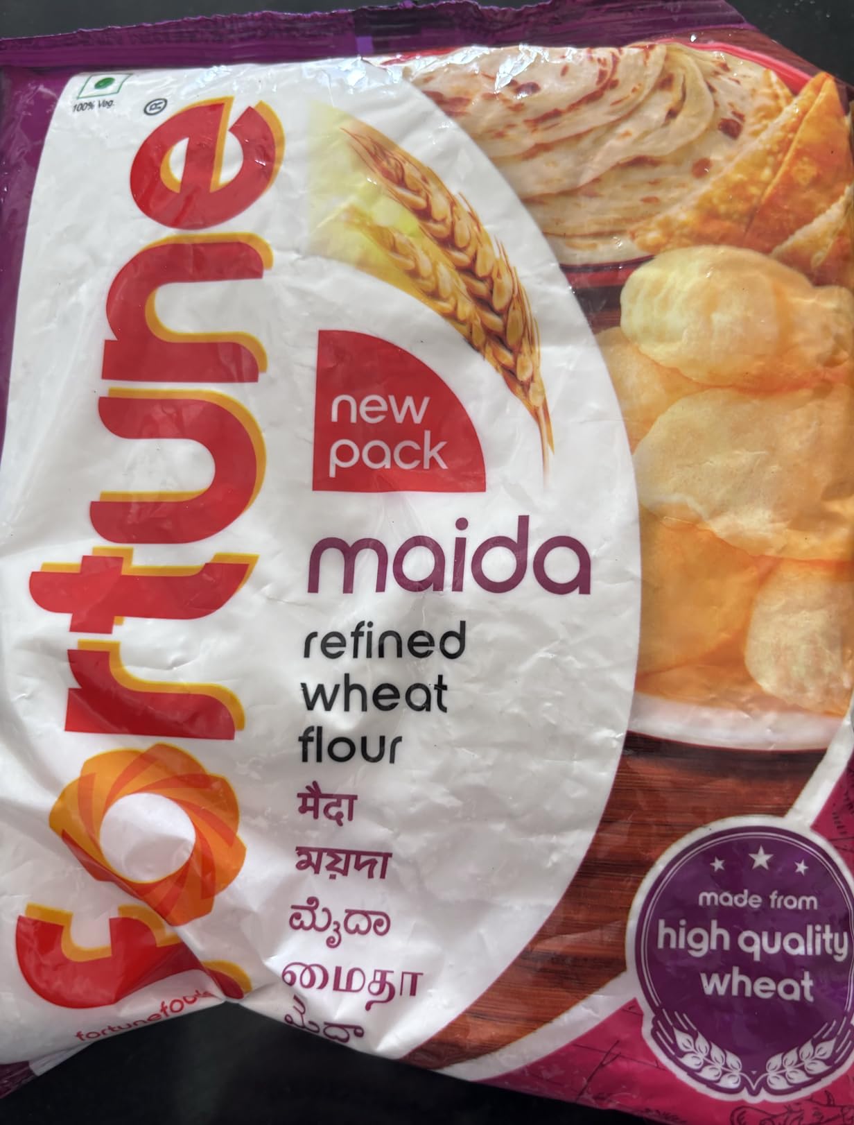 FORTUNE Maida Pouch, 500 Gram : Amazon.in: Grocery & Gourmet Foods