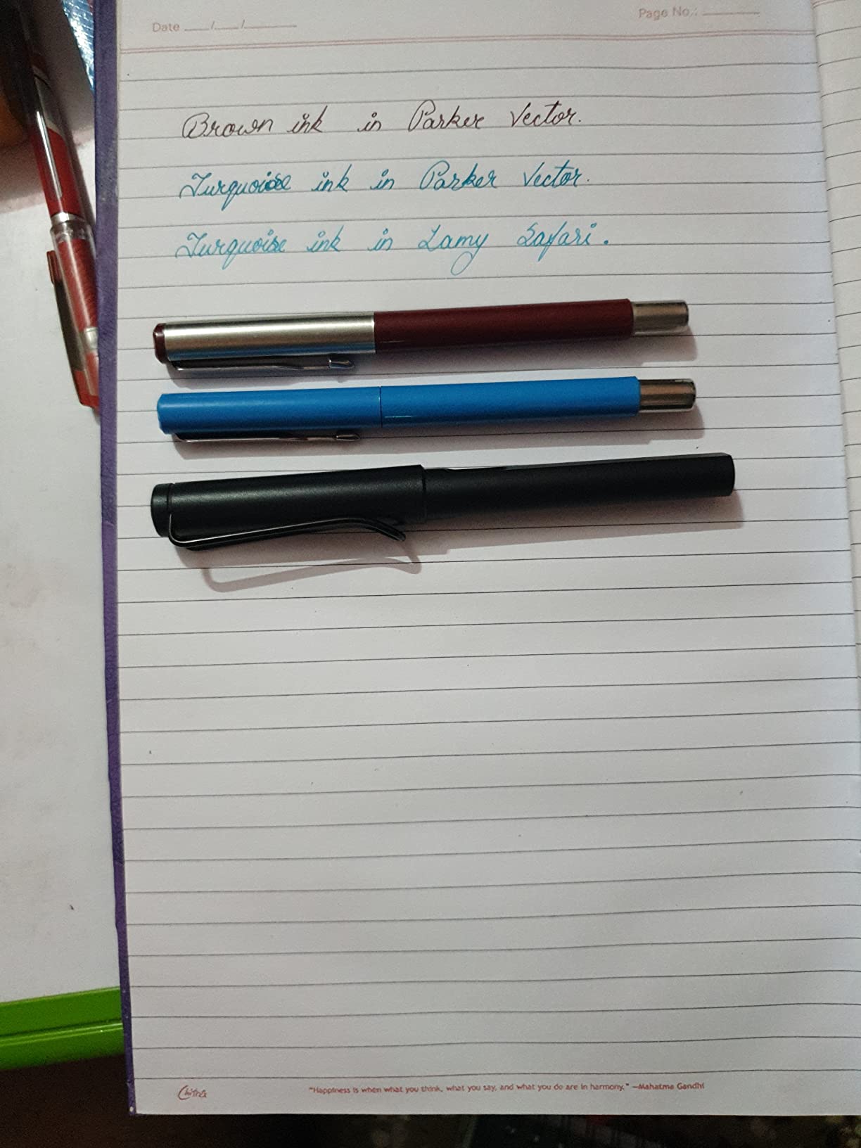 Syahi - The Great Indian Ink (Coco Brown) Fountain Pen, Calligraphy ...