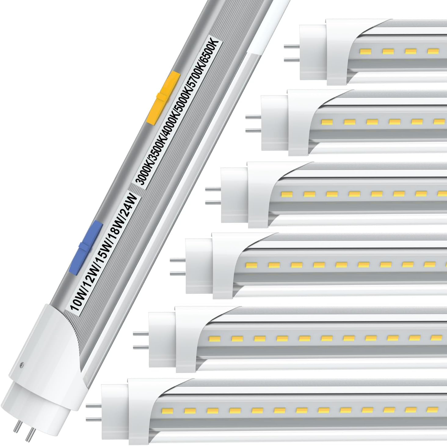 4FT T8 LED Tube Light, Type A+B, 12W/15W/18W/22W, 3000K | 4000K | 5000K ...