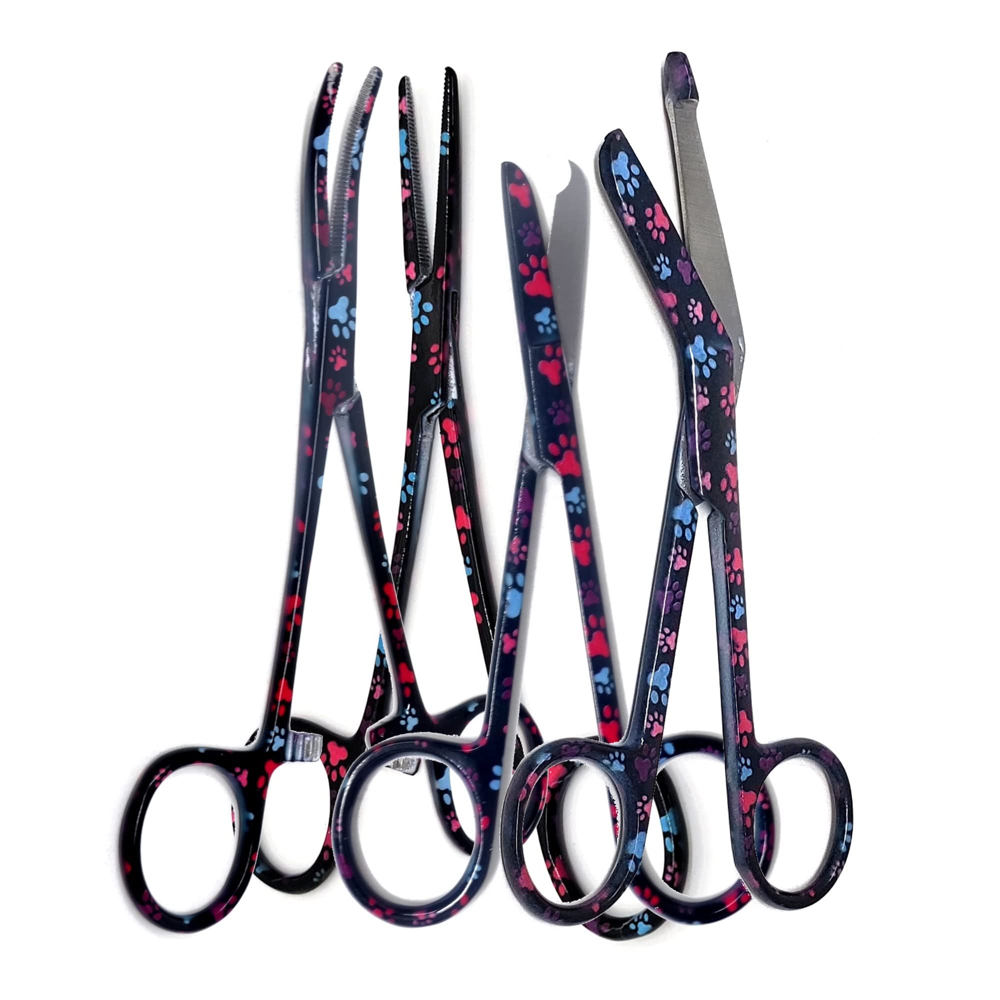 Amazon.com: Premium Grade Set of 4 Bandage Scissors 5.5", Stitch ...