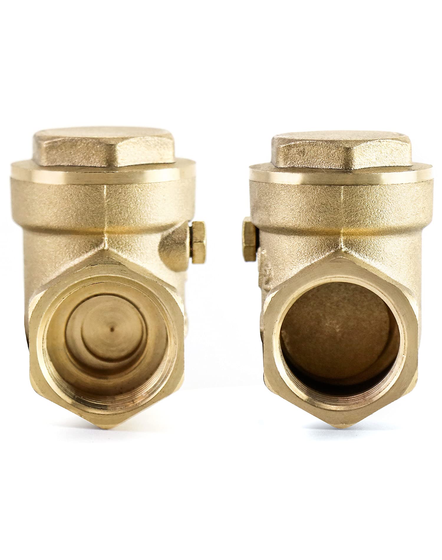 DN15 1/2BSP Brass Swing Check Valve With Female NPT Threaded, 232 PSI ...