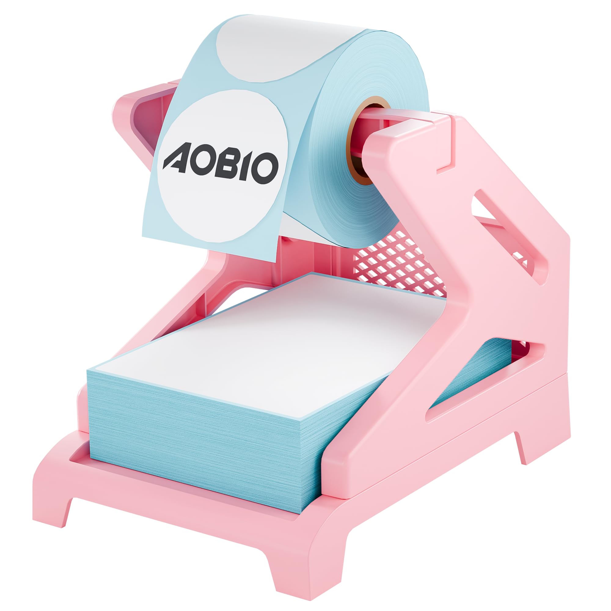Amazon.com : AOBIO Label Holder, Compatible with Rolls and Fan-Fold ...
