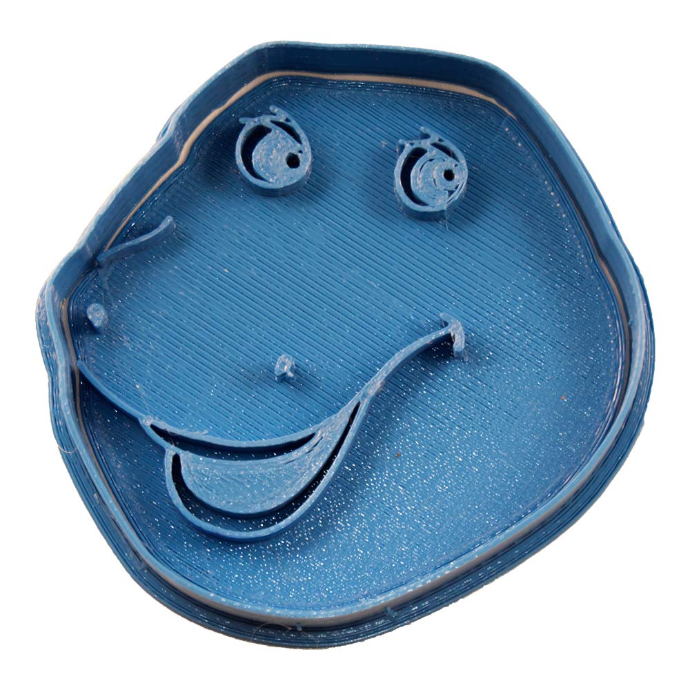 Amazon.com: Cuticuter Barney Cookie Cutter, Blue, 8 x 7 x 1.5 cm : Home ...