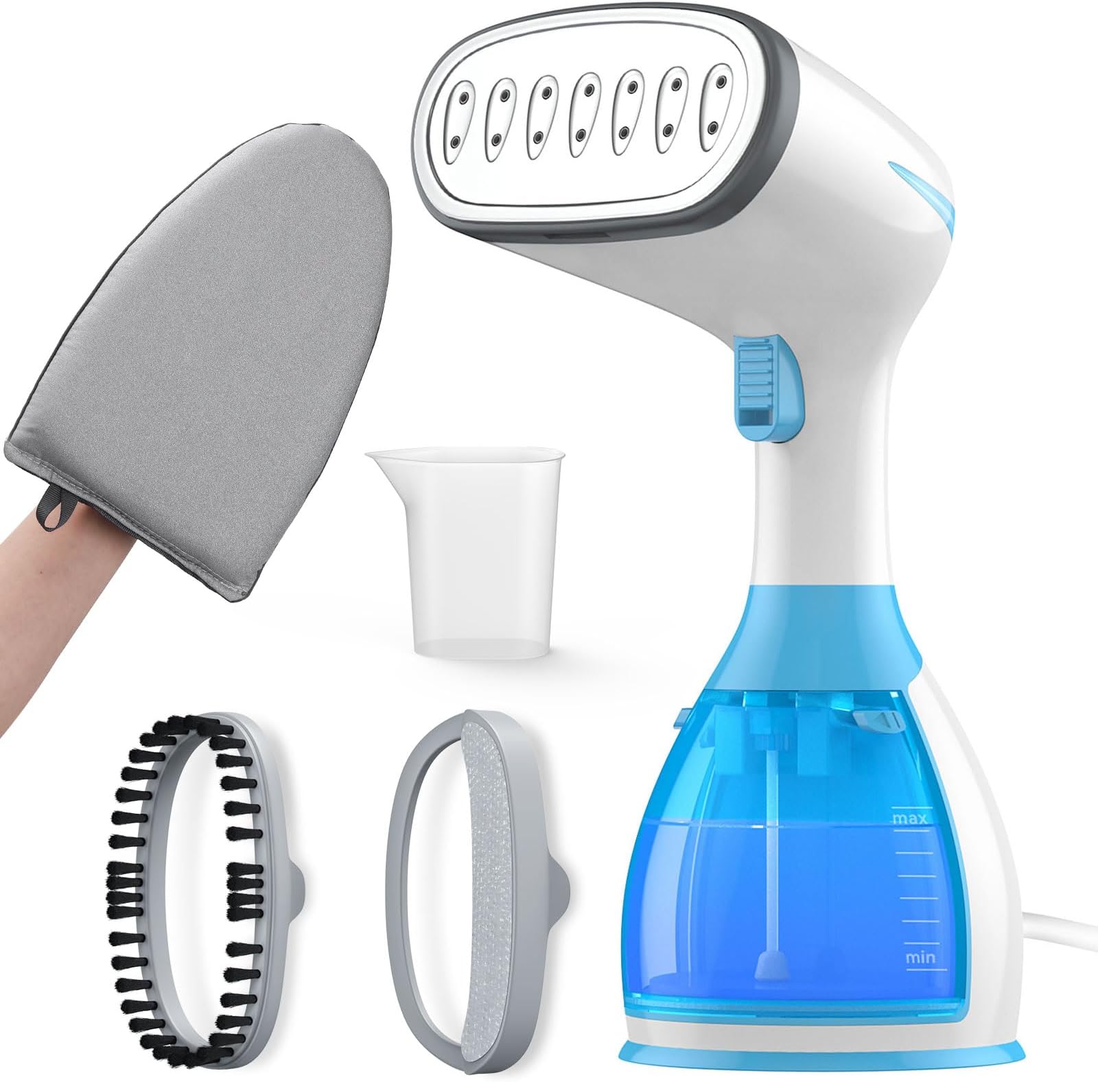 Amazon.com: Steamer for Clothes 15s Fast Heat-up, 280ml Clothes Steamer ...